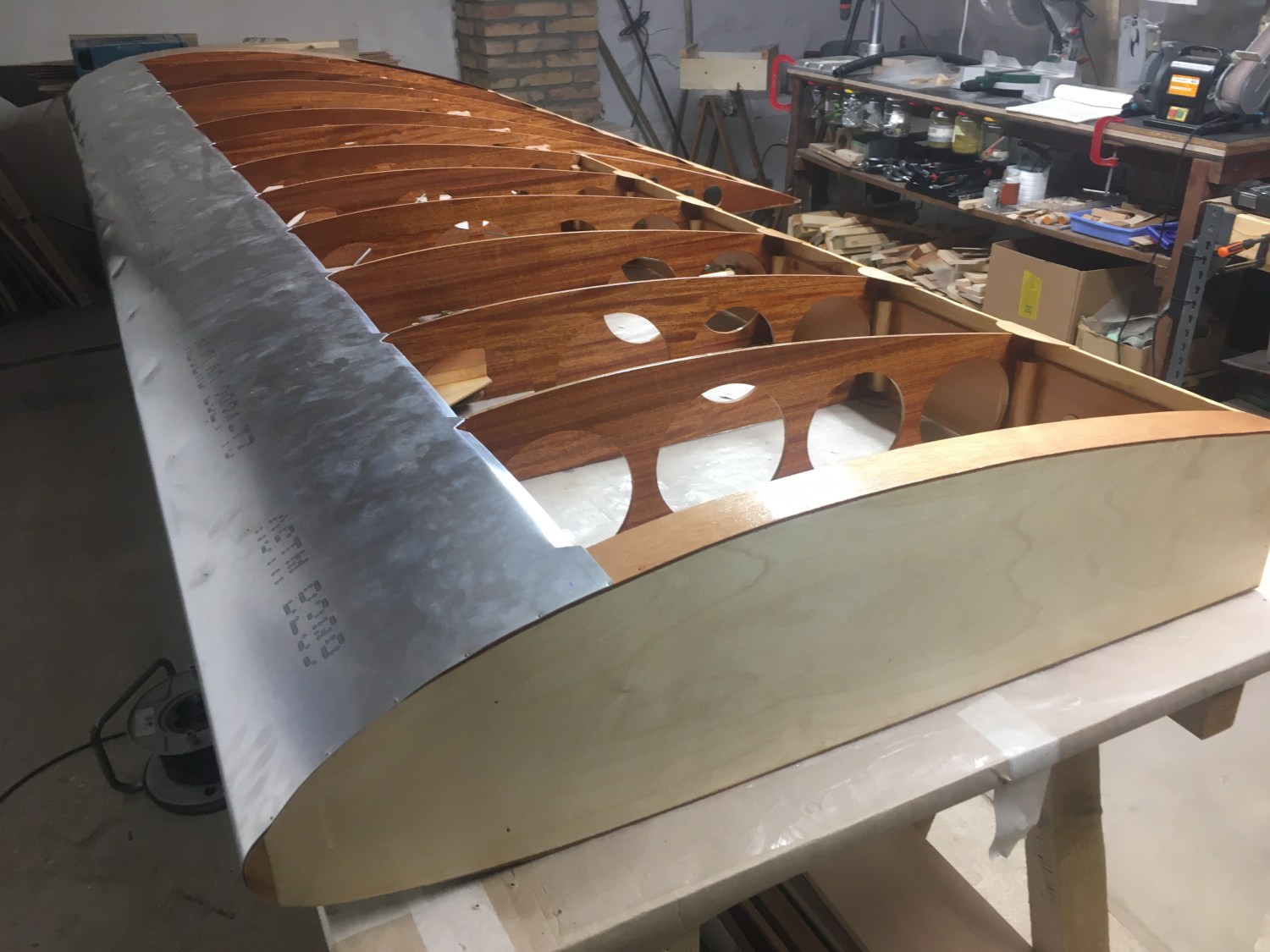 Leading edge application | Evans Volksplane 2 CONSTRUCTION