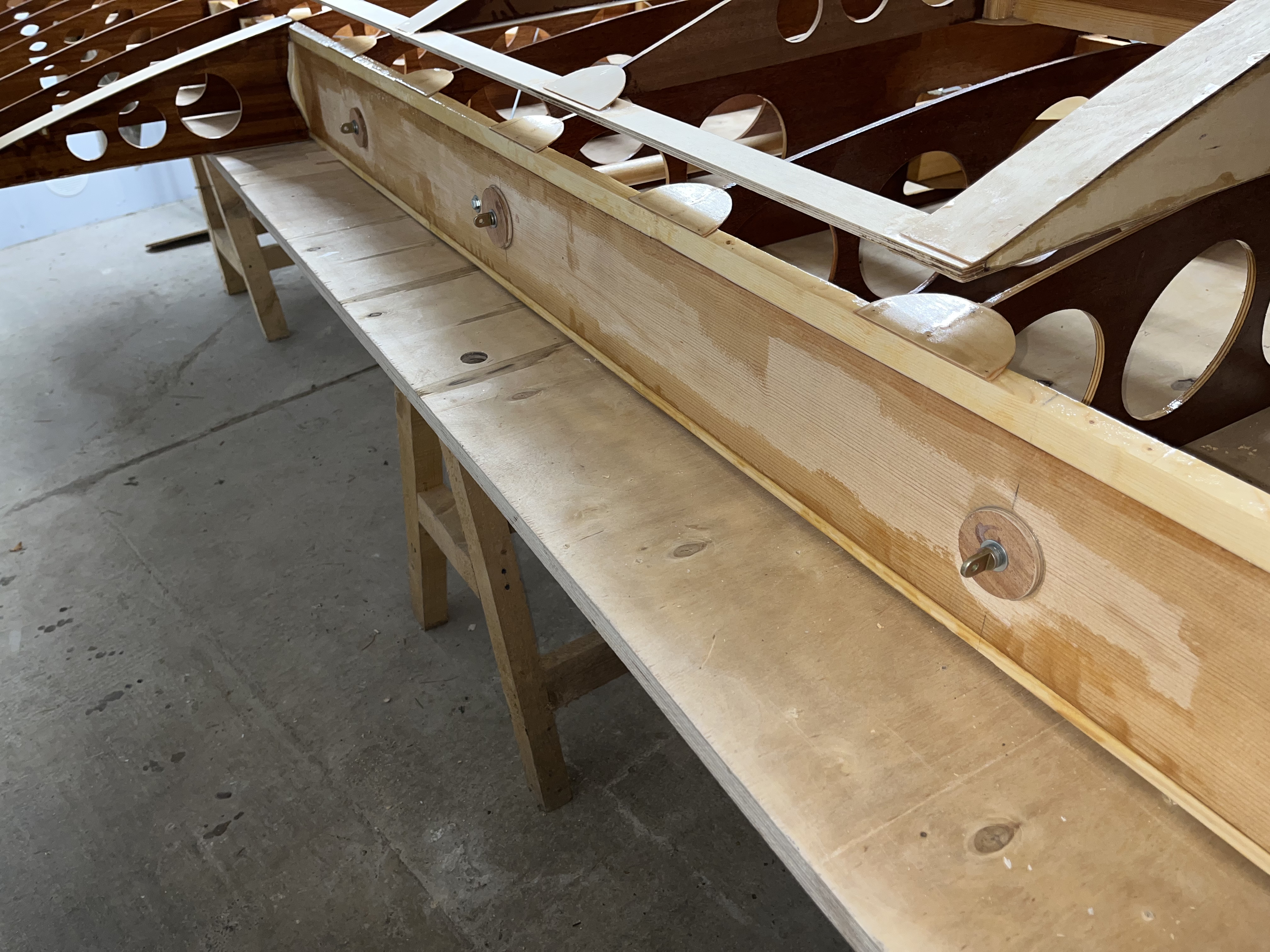 Wing aileron cont. | Evans Volksplane 2 CONSTRUCTION
