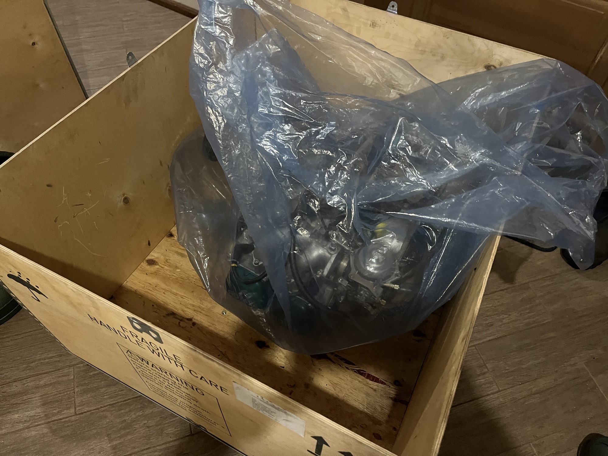 Rotax 912 finally home. Overhauled. | Evans Volksplane 2 CONSTRUCTION